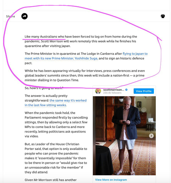 Australian PM Scott Morrison – Undermining democracy with a politically ...